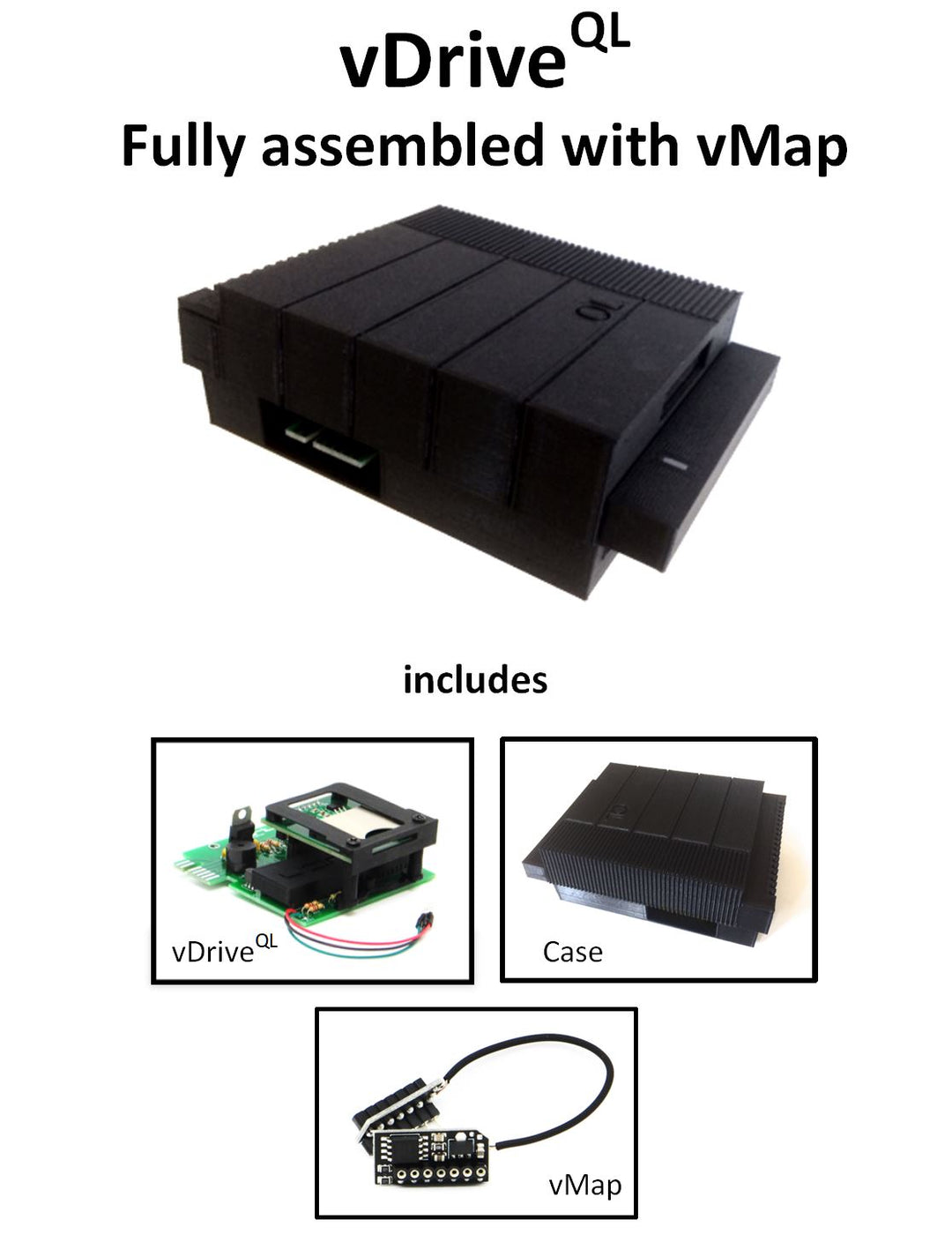 vDrive QL - fully assembled with vMap – vRetro Design